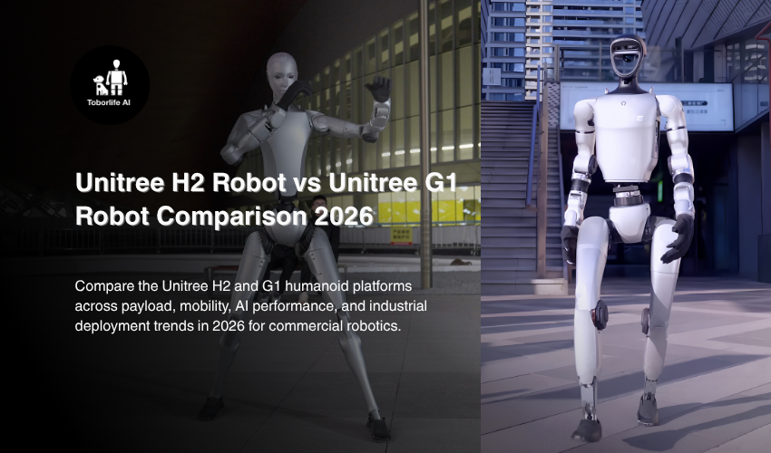 Unitree H2 Robot vs Unitree G1 Robot Comparison 2026